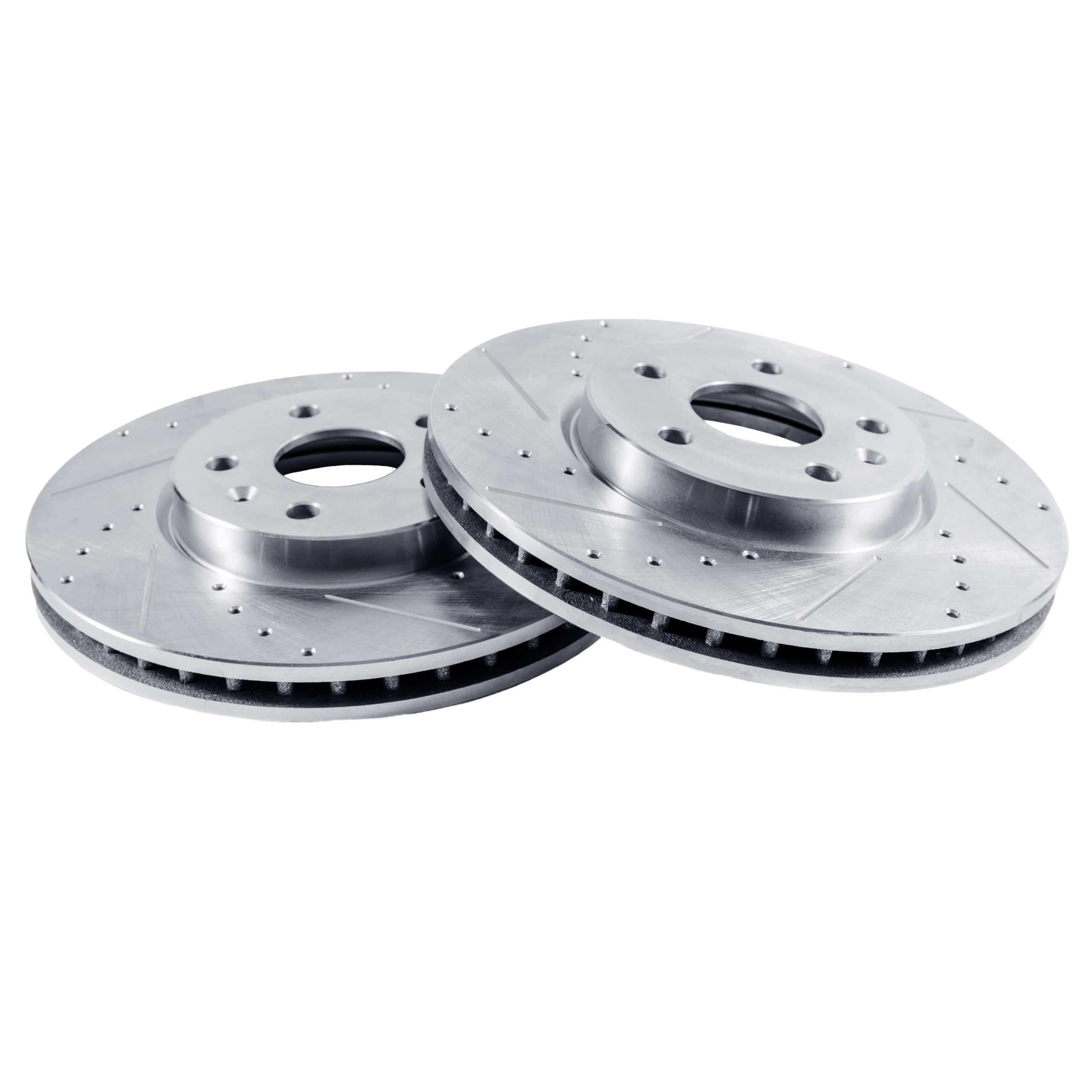 2024 Nissan Z Rear Drilled and Slotted Brake Rotors (Pair)